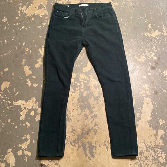 PacSun | Pants | Pacsun Slim Taper Green Corduroy Pants 3x32 | Poshmark